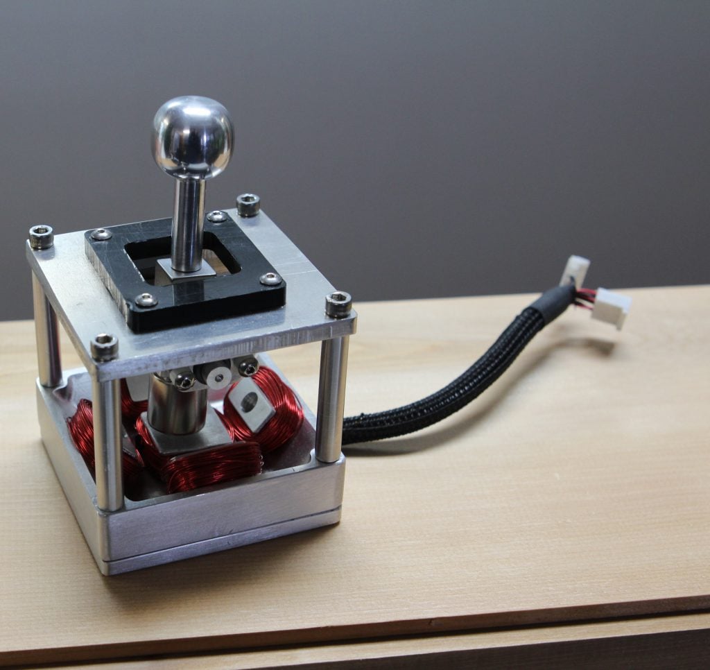 Introducing the World’s First Magnetic Force Feedback Joystick