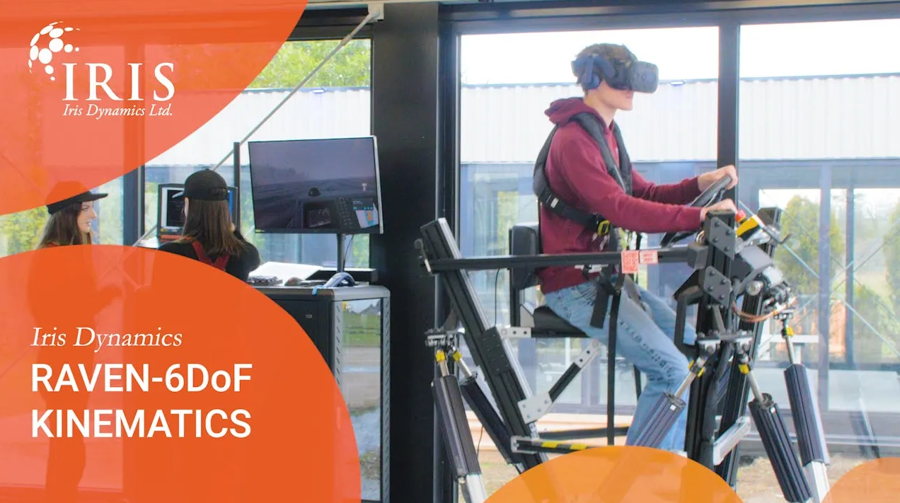 Raven 6-DoF VR Motion Platform Kit - Iris Dynamics